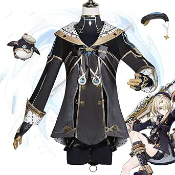 Amazon.com: SanyMucos Freminet Cosplay Costume, Genshin Impact Cosplay ...