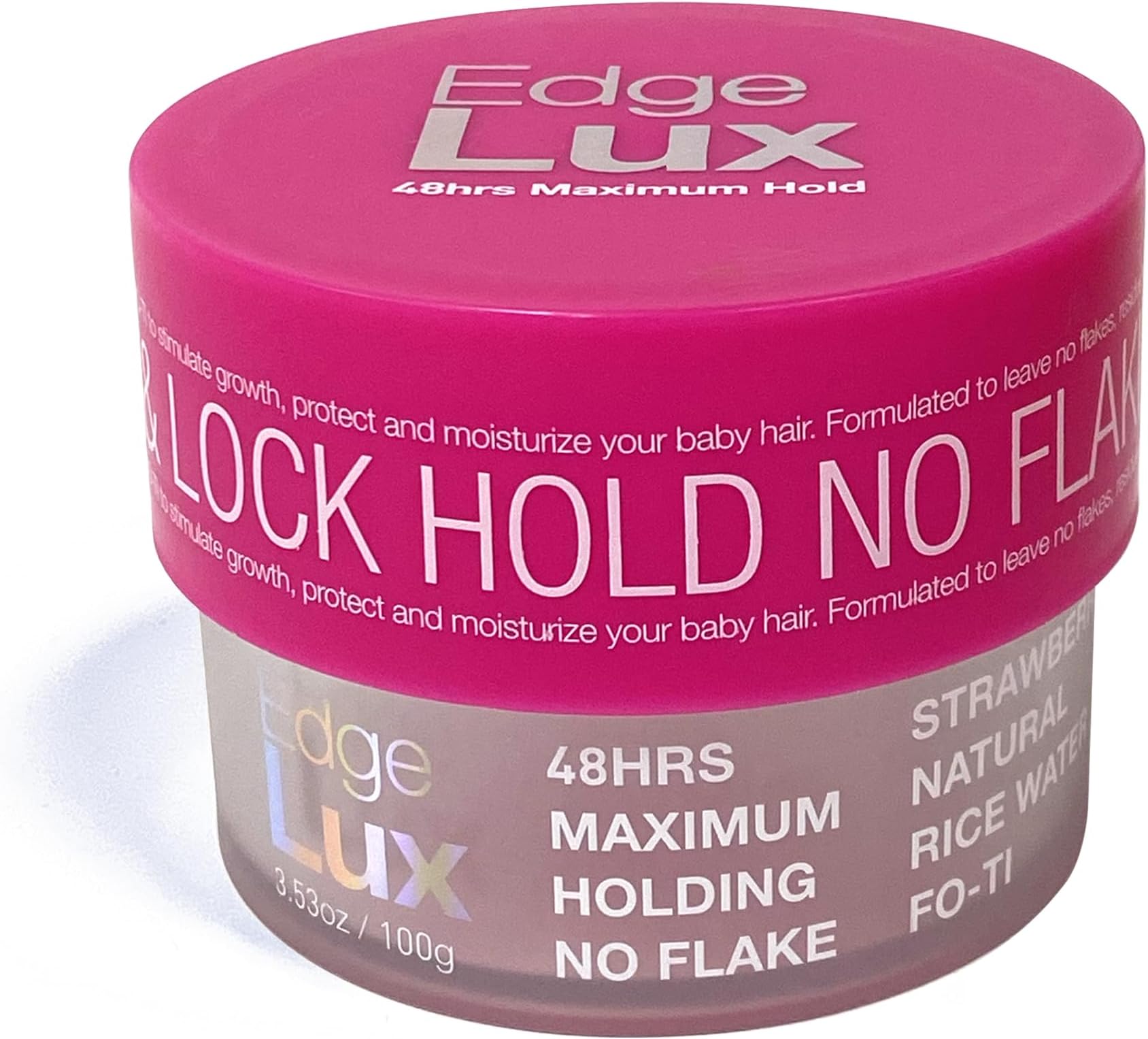 Amazon.com : Lux Collection Edge Lux Edge Control Wax 48 Hour Maximum ...