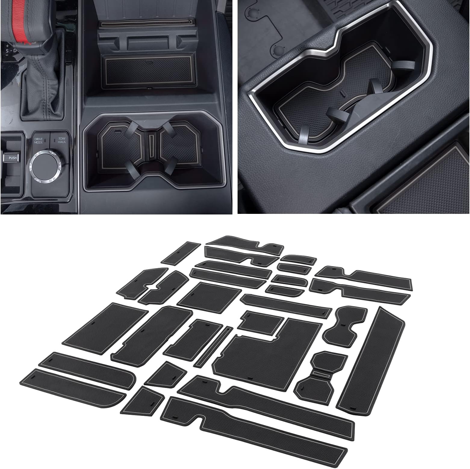 Amazon.com: Center Console Foam Inserts - Compatible with 2022-2024 ...