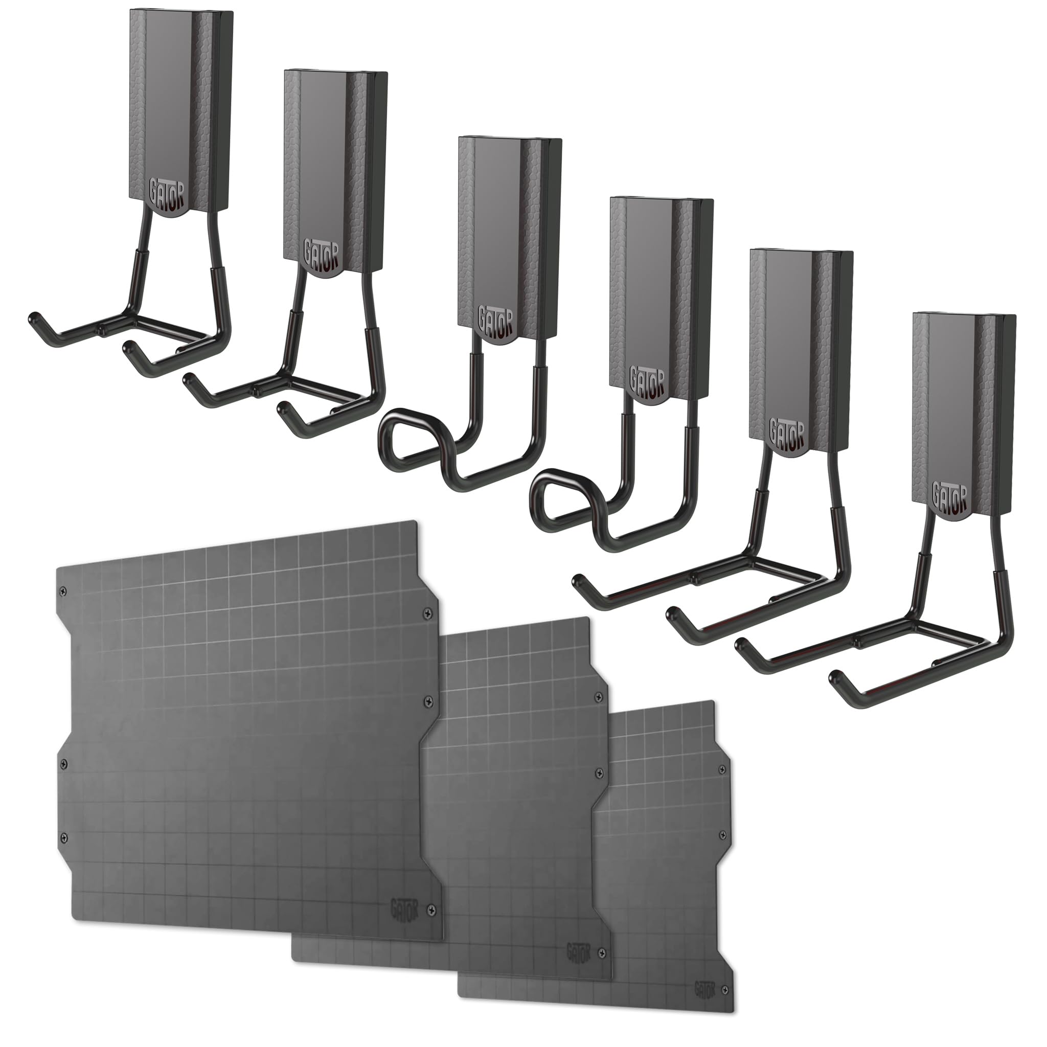 GATOR MAGNETICS Wall Panel Storage & Organization System Kit- Includes ...