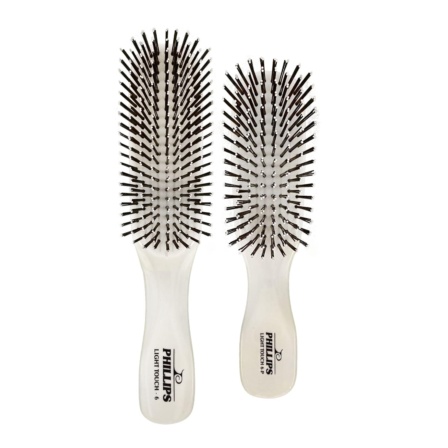 Amazon.com : Phillips Brush Light Touch 6 Hair Brush and Purse Sized ...