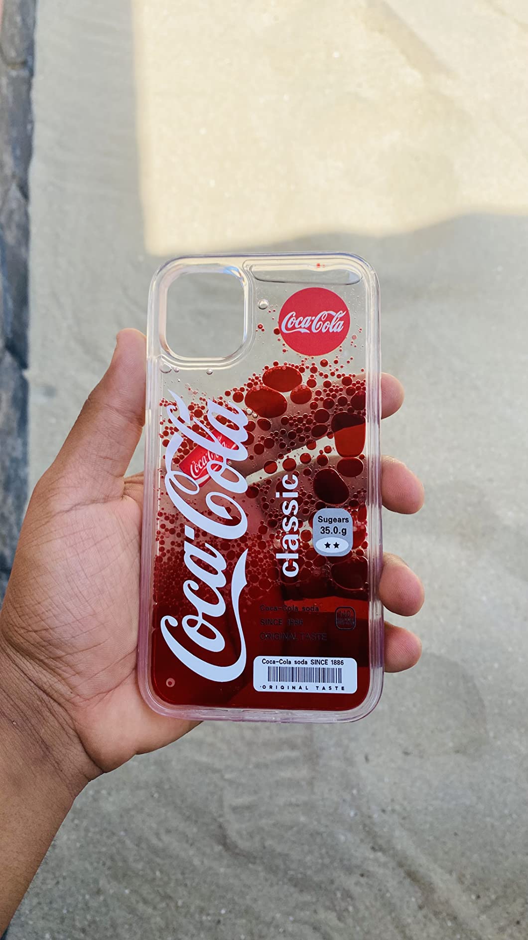 Cola Liquid Floating Can Case for iPhone 11 I 12 I 12 Pro I 12 Pro Max ...