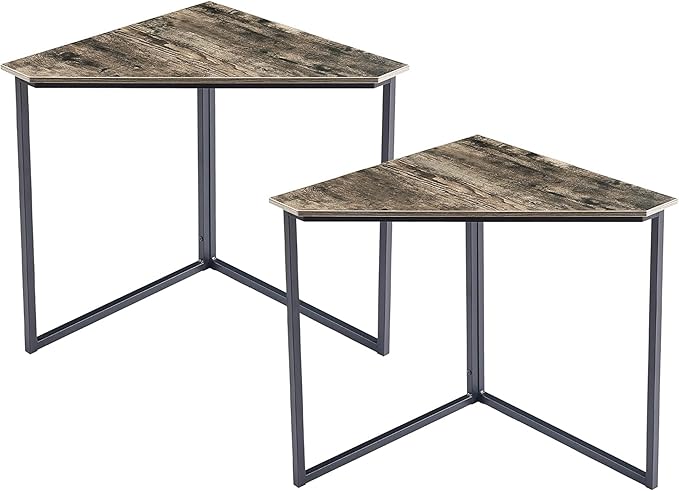 Amazon.com: VECELO Corner Desk,Office Tables for Living Room for Small ...