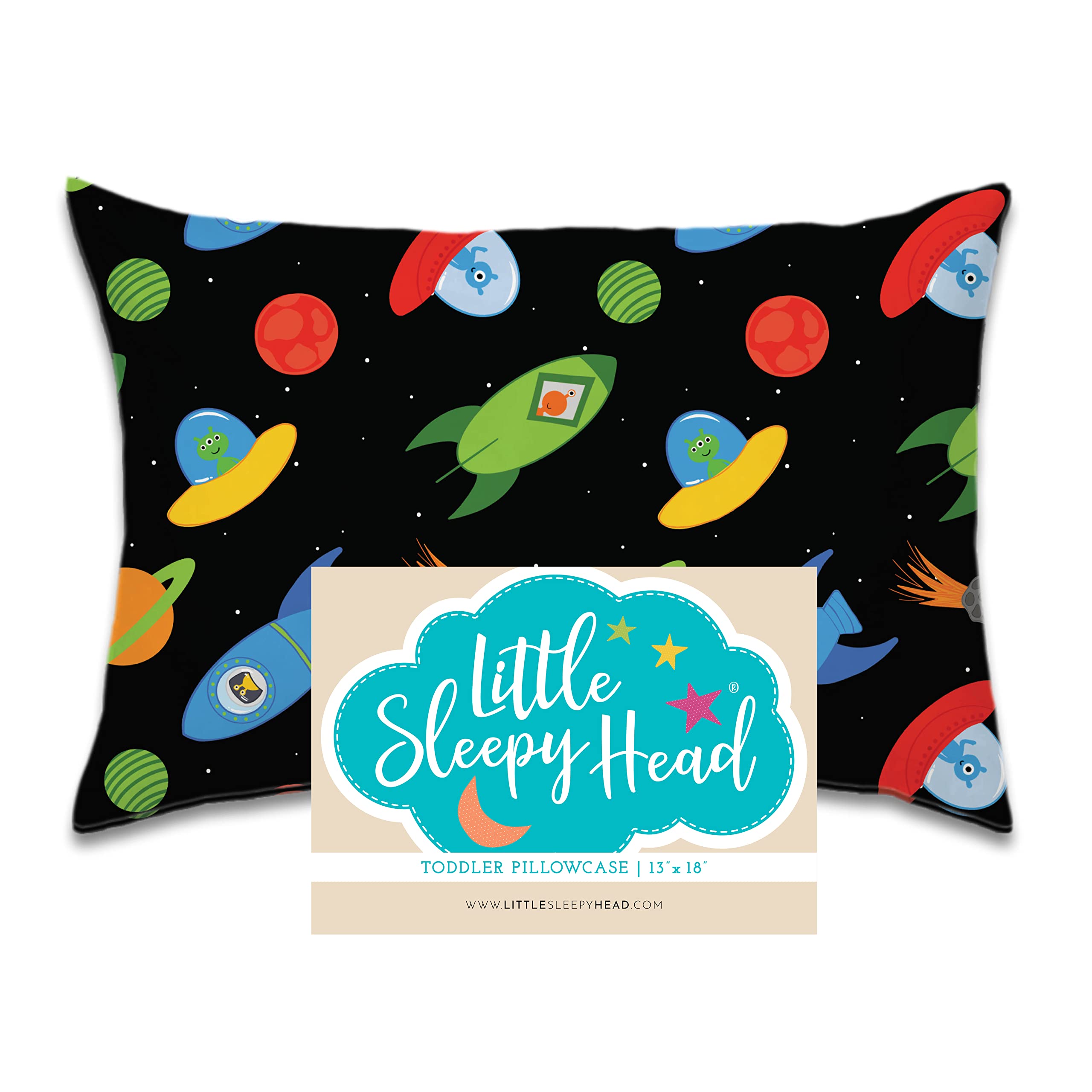 Amazon.com: Little Sleepy Head Toddler Pillowcase, 100% Cotton ...