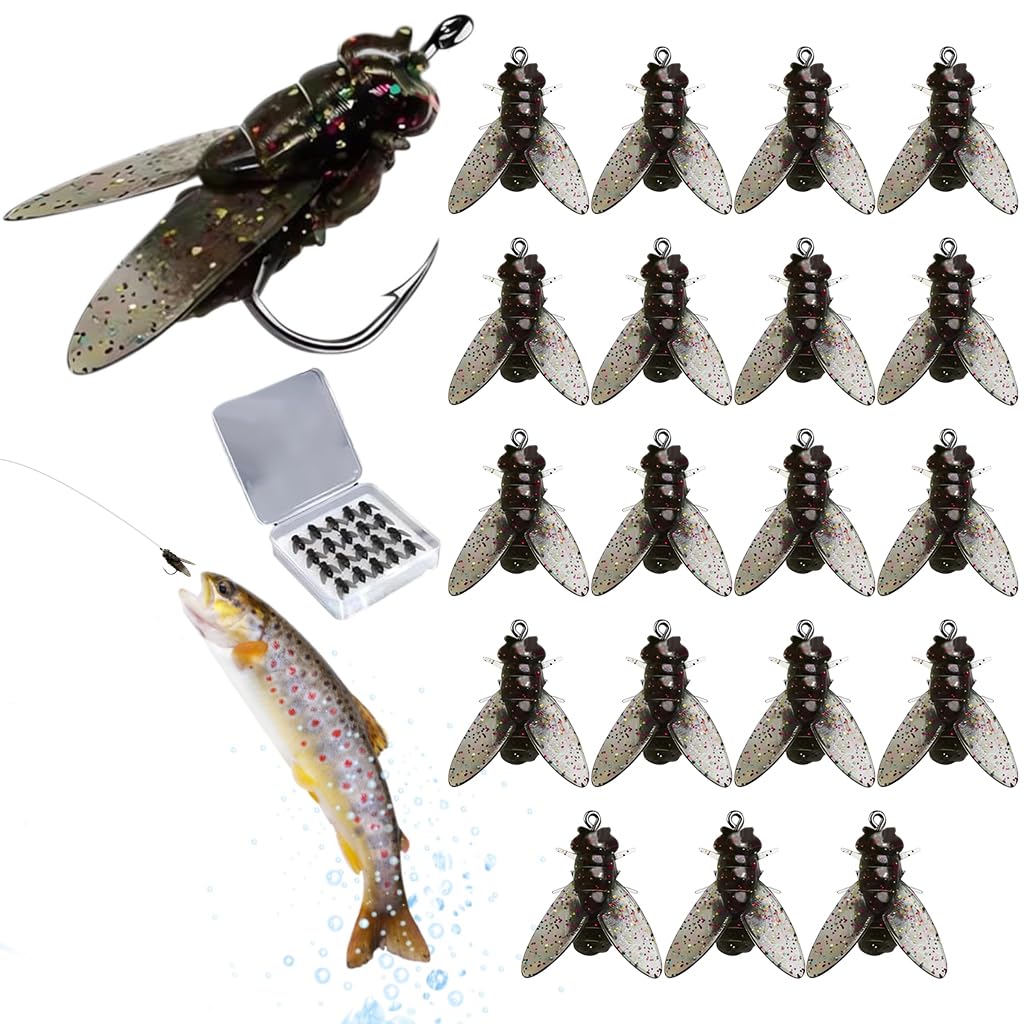 Optifit® Bionic Fly Fishing Bait (20PCS) - 2024 New Trout Jigs ...