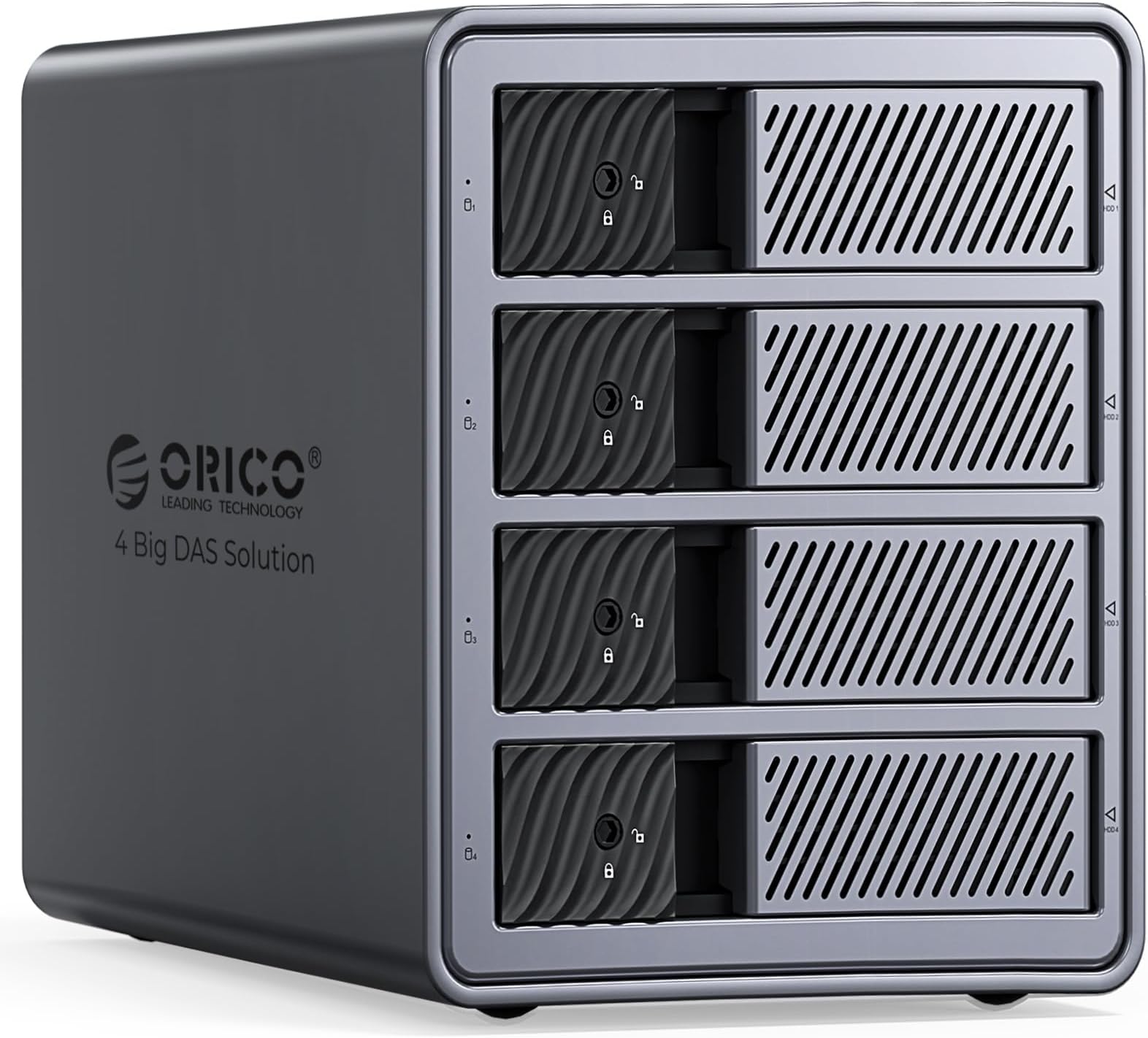 Amazon.com: ORICO 4 Bay Raid Hard Drive Enclosure Support 8 RAID Modes ...