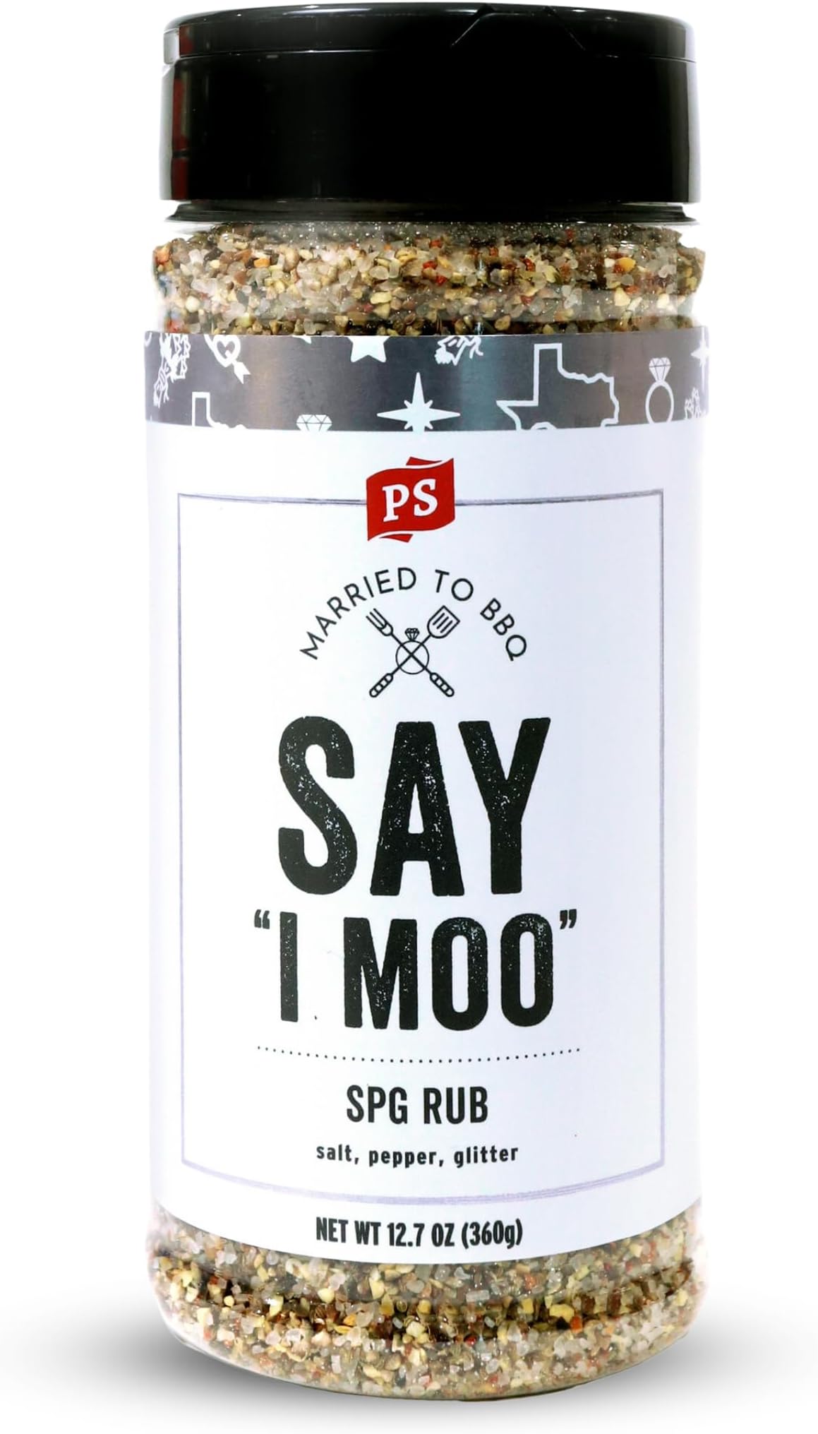 Amazon.com : PS Seasoning Say “I Moo” - Married To BBQ SPG Seasoning ...