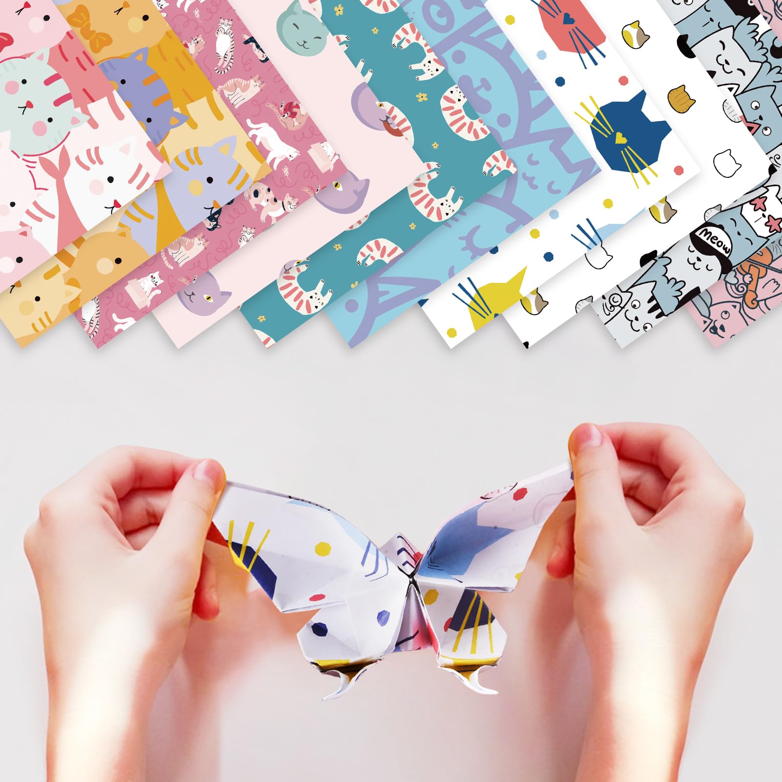 Snapklik.com : 12 Pack/Sets Origami Paper Kit Double Sided 6 Inch ...