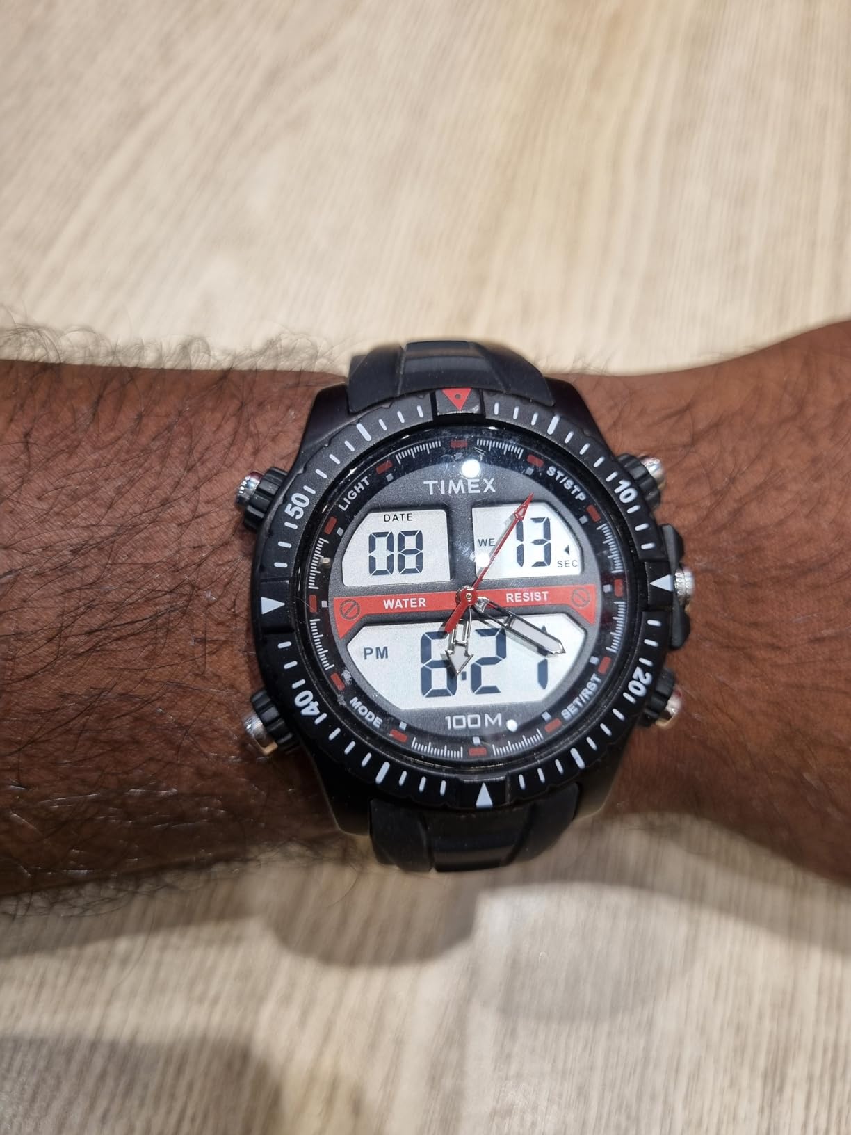 Buy TIMEX Silicone Men Analog-Digital Round Dial Watch- Twesk3401T ...