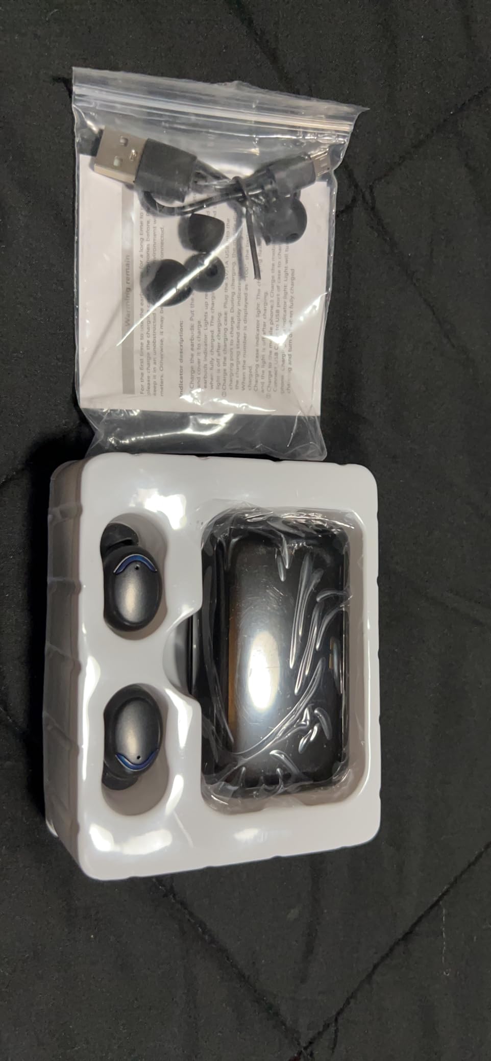 Amazon.com: BMHOLU Wireless Earbuds with Large Charging Case and Phone ...