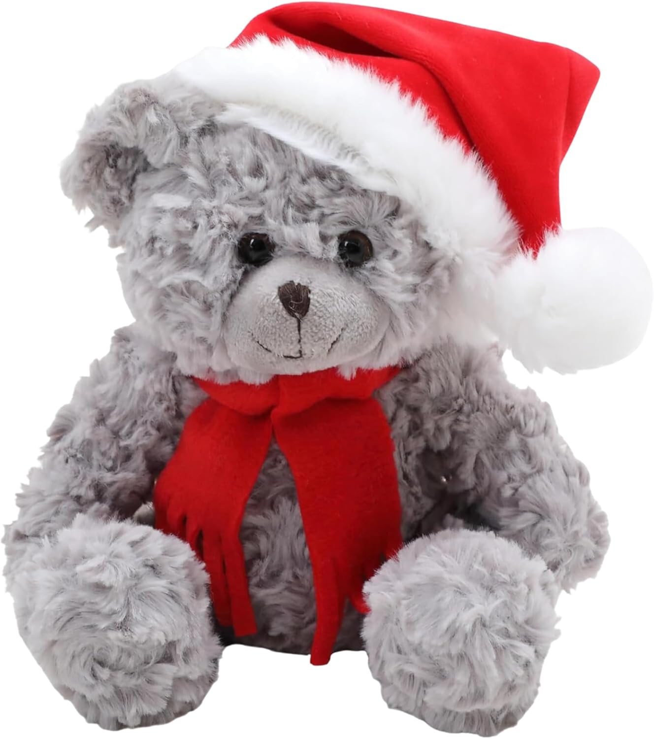 Amazon.com: Made By Aliens Christmas Duffy Teddy Bear Stuffed Animal ...