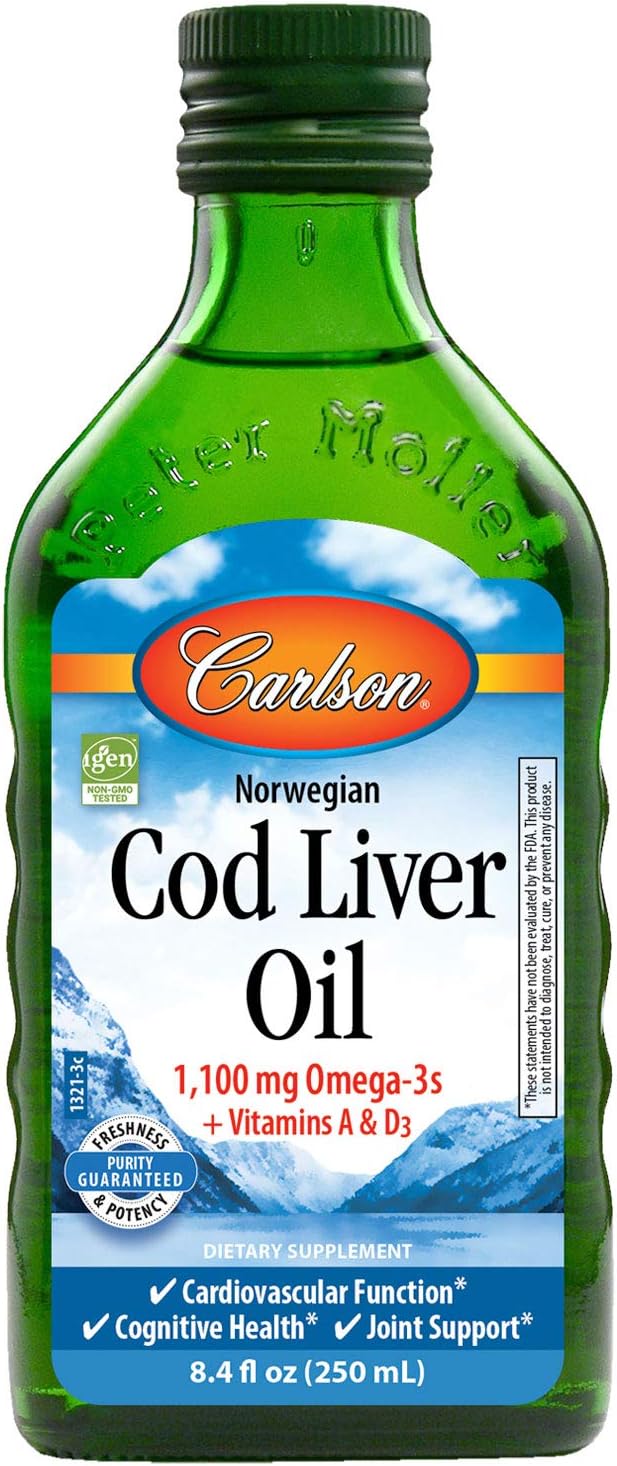 Amazon.com: Möllers Tran Cod Liver Oil 250 ml/ 8.45 fl oz | Citron ...
