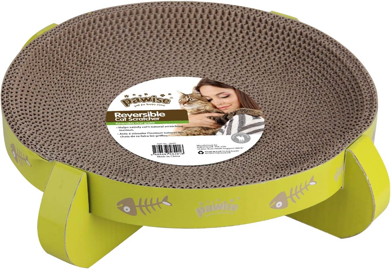 Amazon.com : KiDEPOCH Cat Scratch Pad, Corrugated Cardboard Cat ...