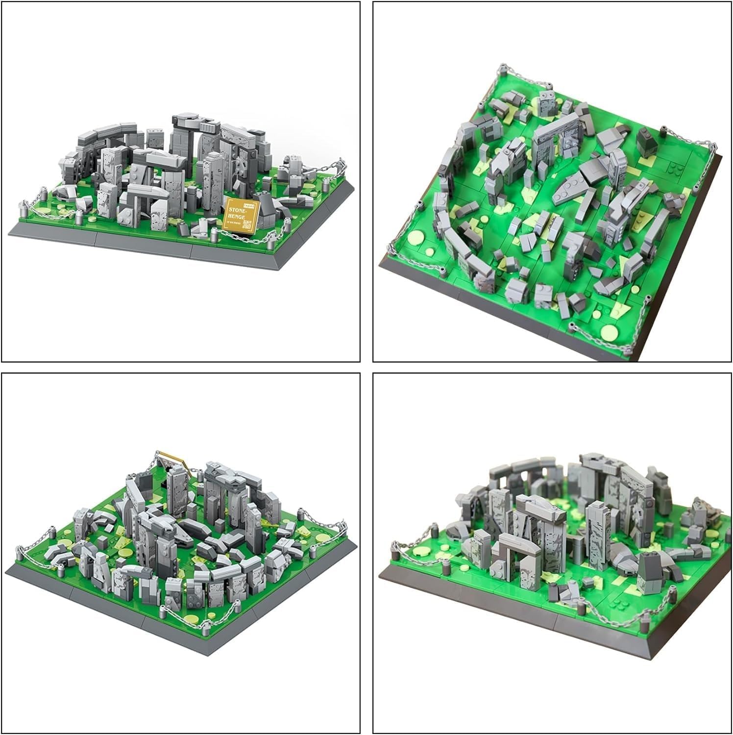 Stonehenge Building Block Set, 753 PCS World Famous Architecture ...