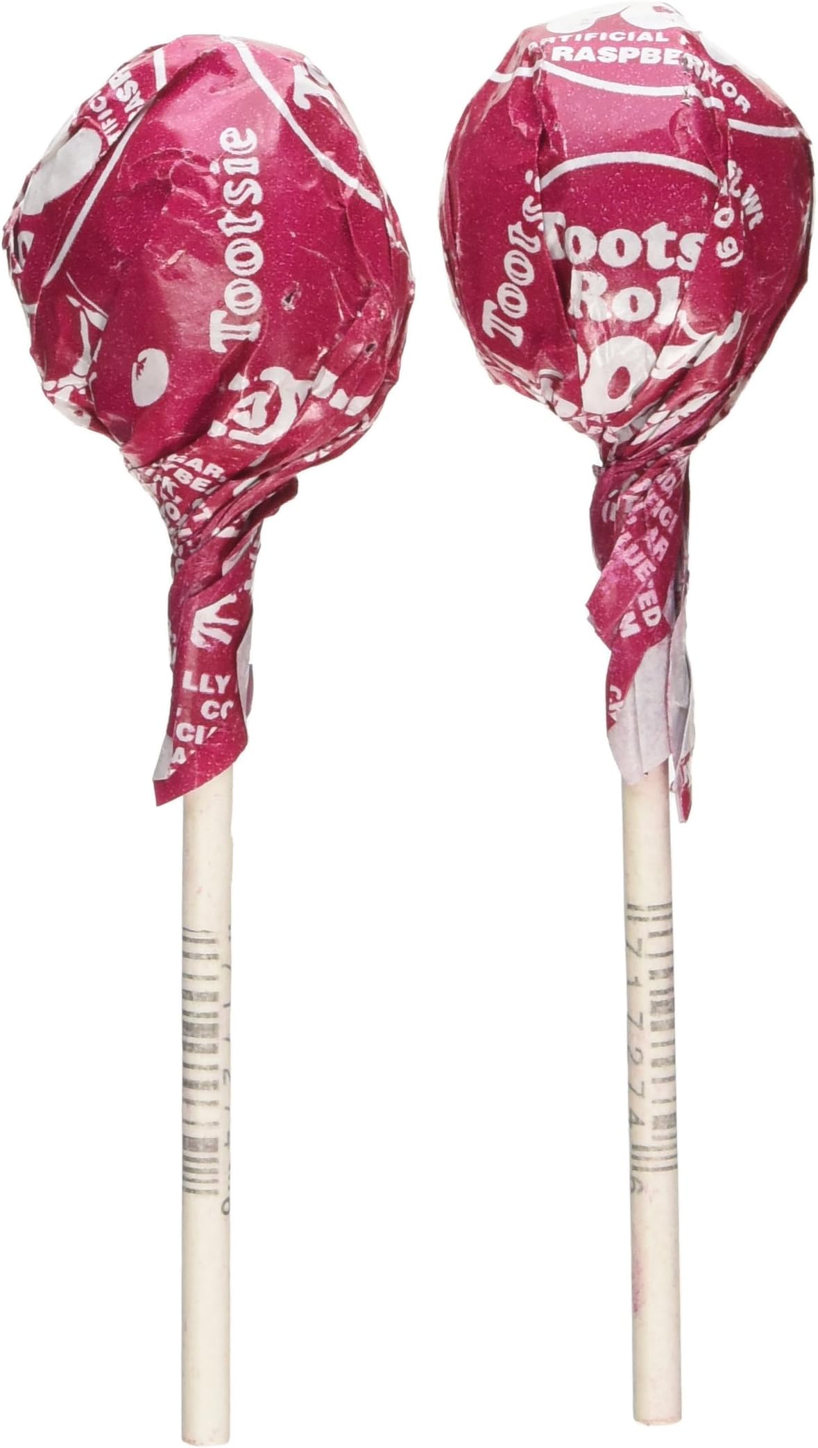 Amazon.com : Red Raspberry Tootsie Pops 30 Pops : Suckers And Lollipops ...