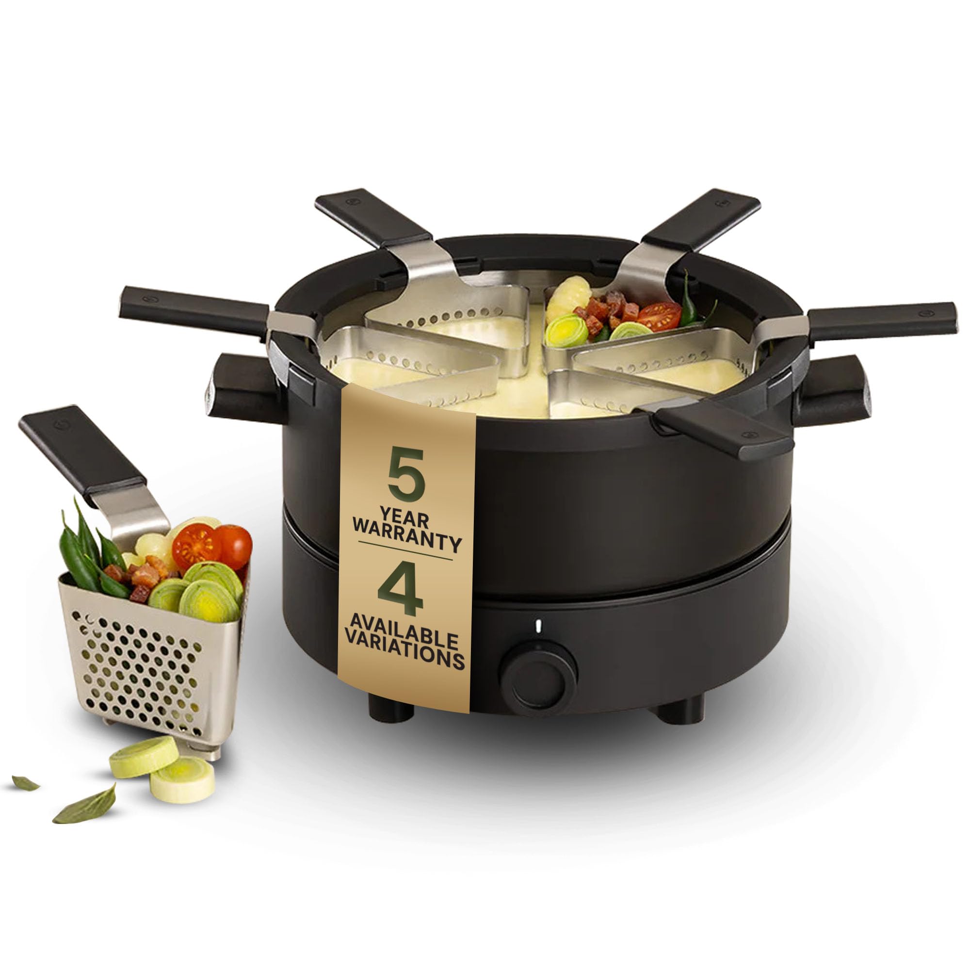 Snapklik.com : Evolution Electric Fondue Set, By Fondussimo Made For ...