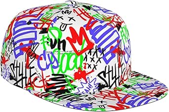 Stylish Hip Hop Style Adjustable Snapback Cap for Men and Women Sun Cap ...