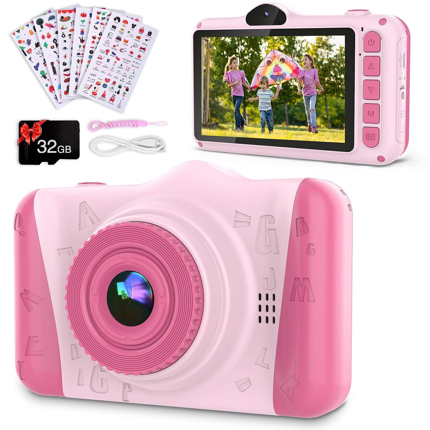 Amazon.com : Coolwill Kids Camera for Kids 3-10 Year Olds, 12MP HD Kids ...