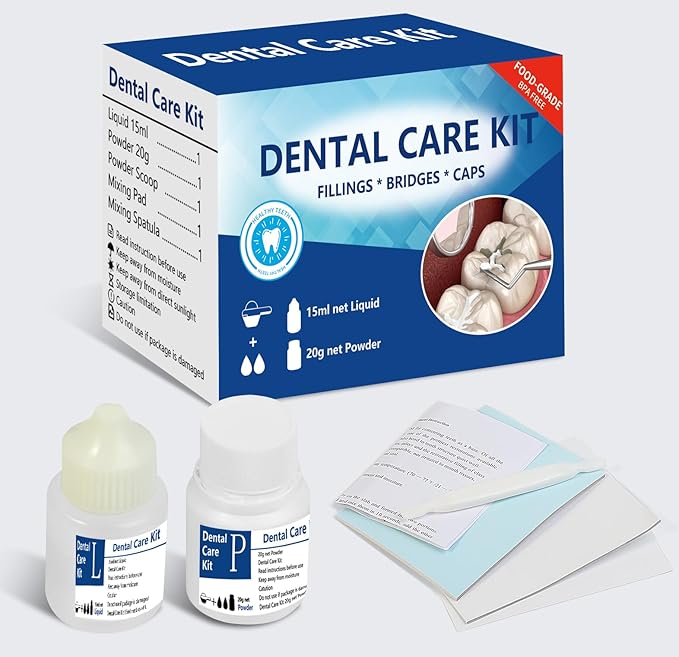 Amazon.com: Tooth Repair Kit, Temporary Teeth Replacement Kit, Dental ...