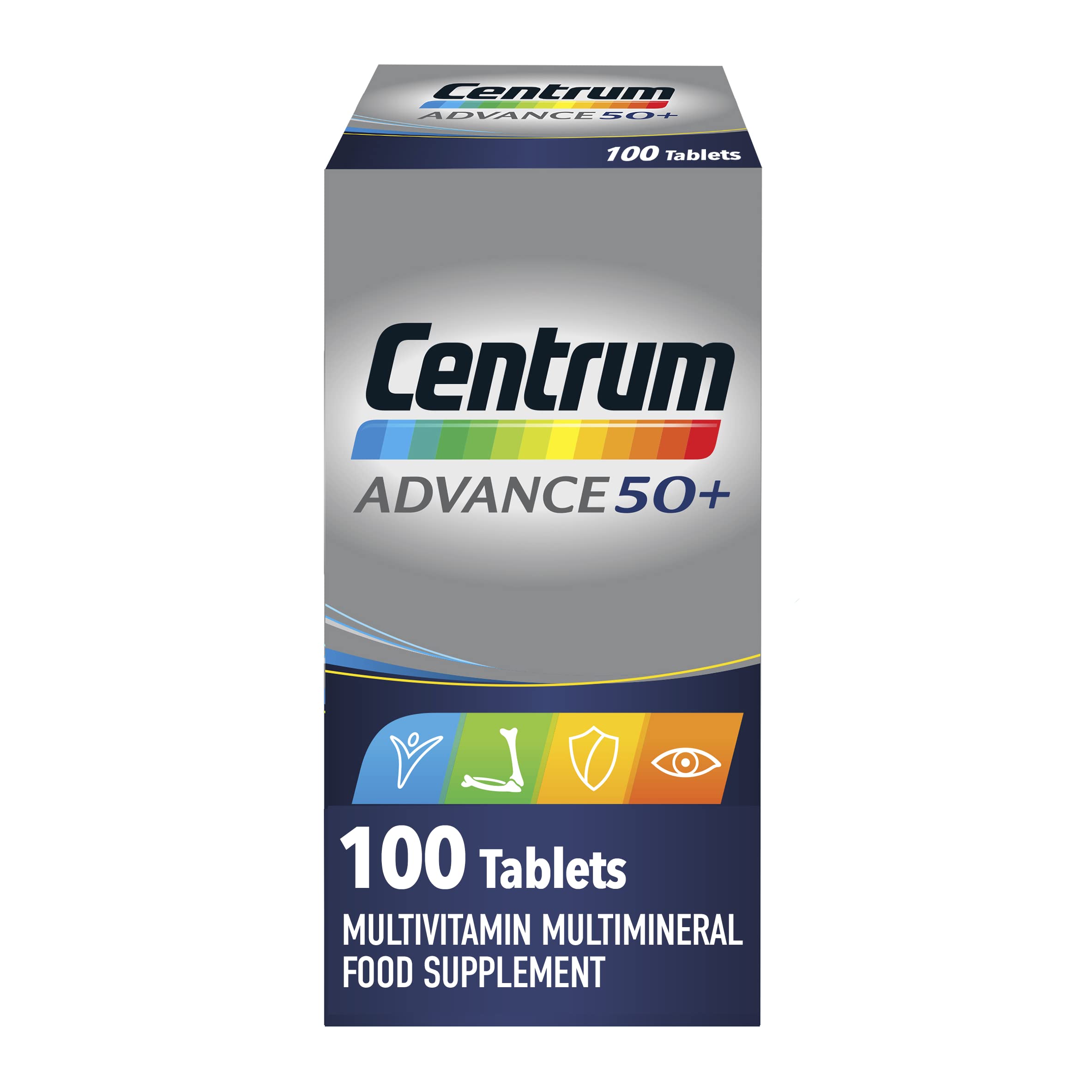 Buy Centrum Advance 50 Multivitamin Mineral Tablets 24 Essential
