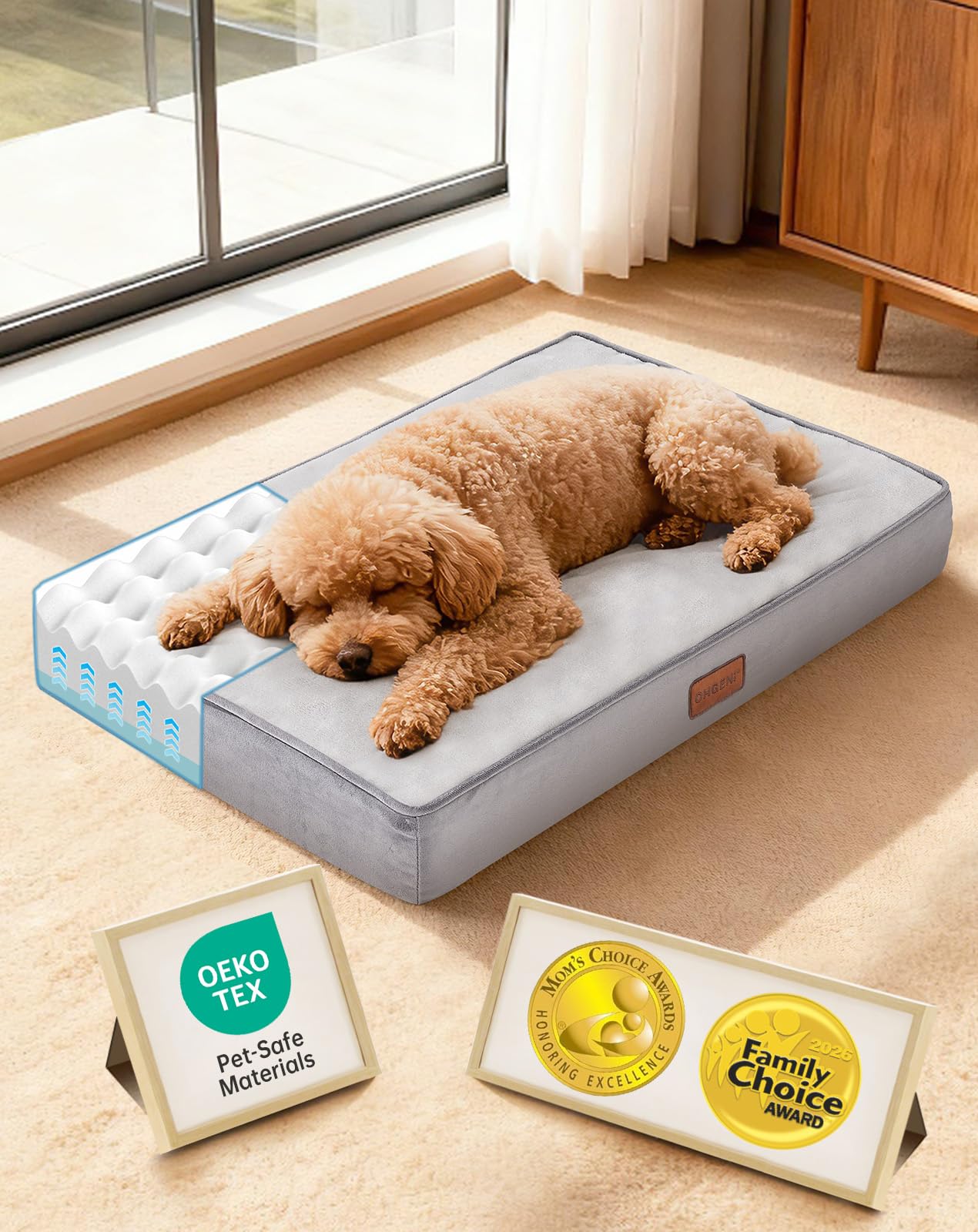 5 Best Dog Crate Pads | Why Fluff Alone Fails Your Dog's Joints
