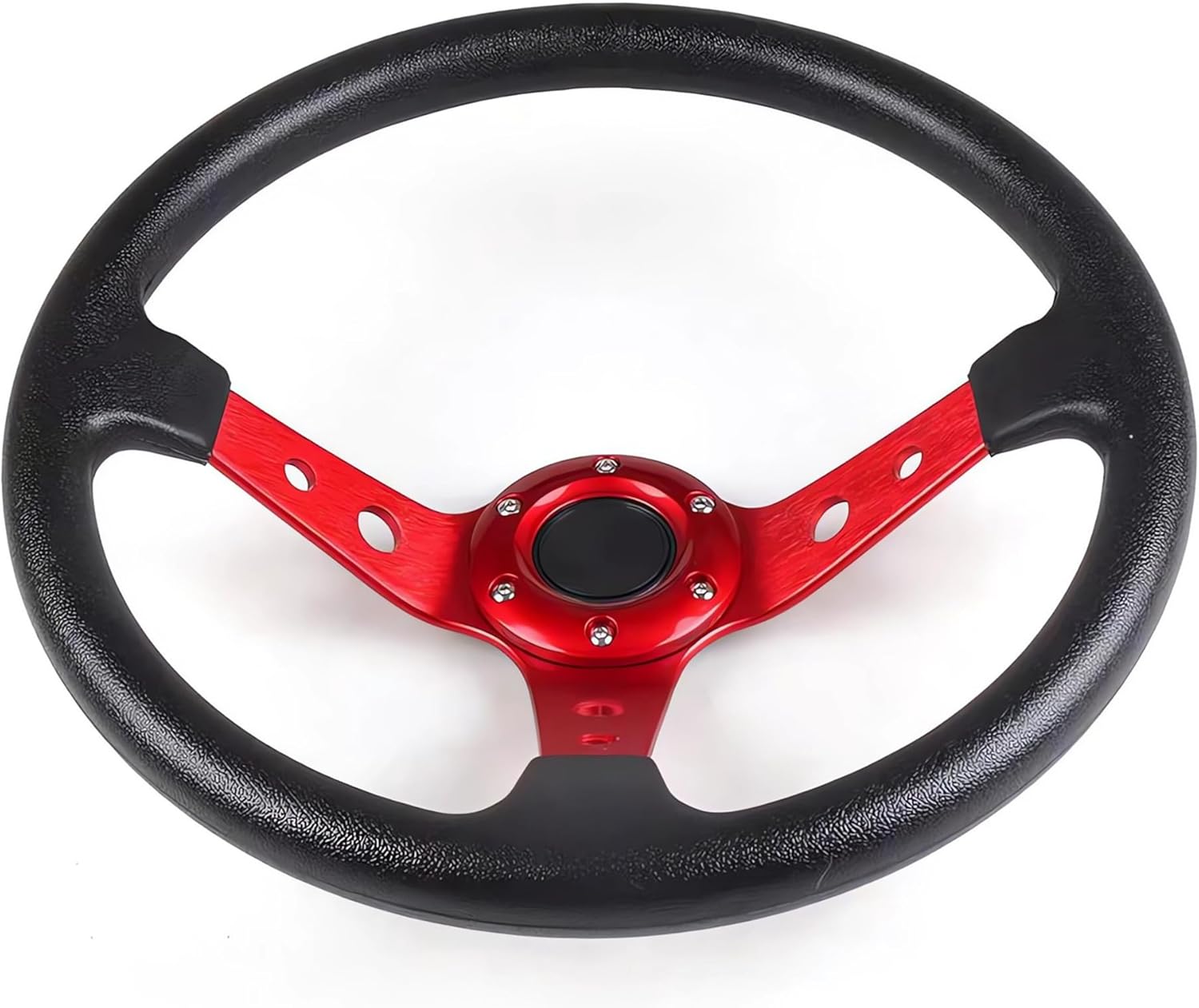 Universal Racing Steering Wheel,Drifting Deep Dish Steering Wheel 13.8 ...