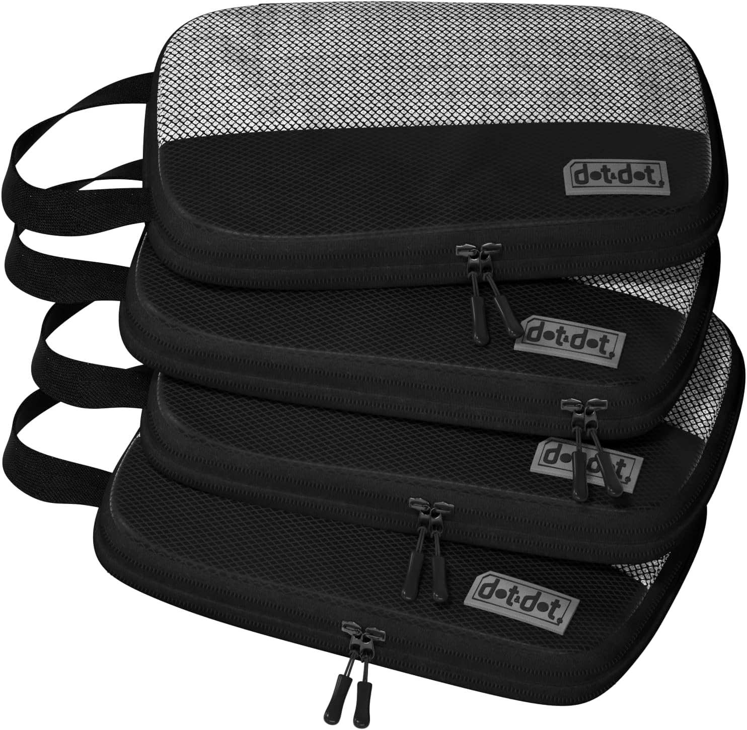 Amazon.com: 4pc Small Compression Packing Cubes for Suitcases - Carry ...