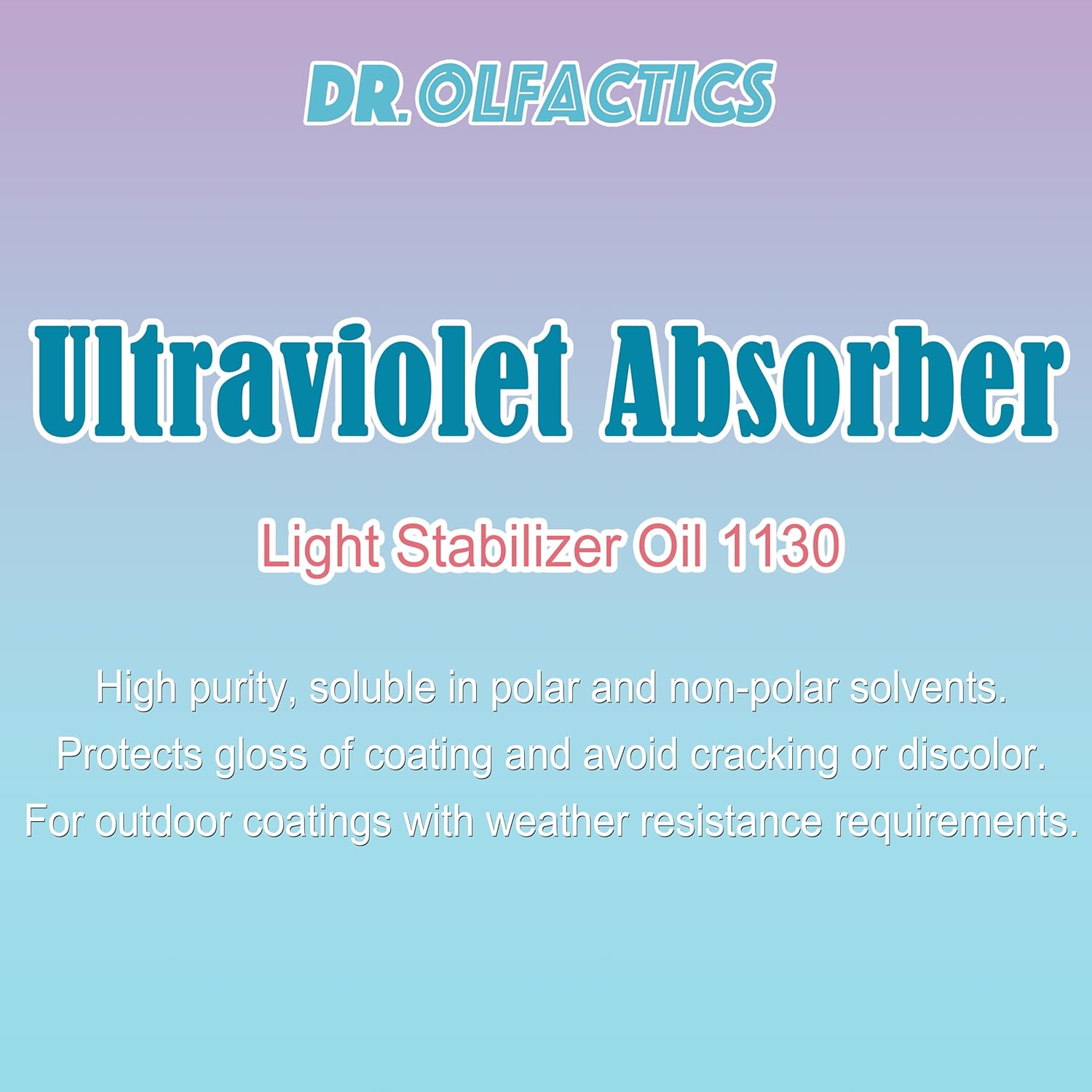 Estabilizador de luz absorbente UV 1130 Aceite absorbente ultravioleta Mejora la retención al ...