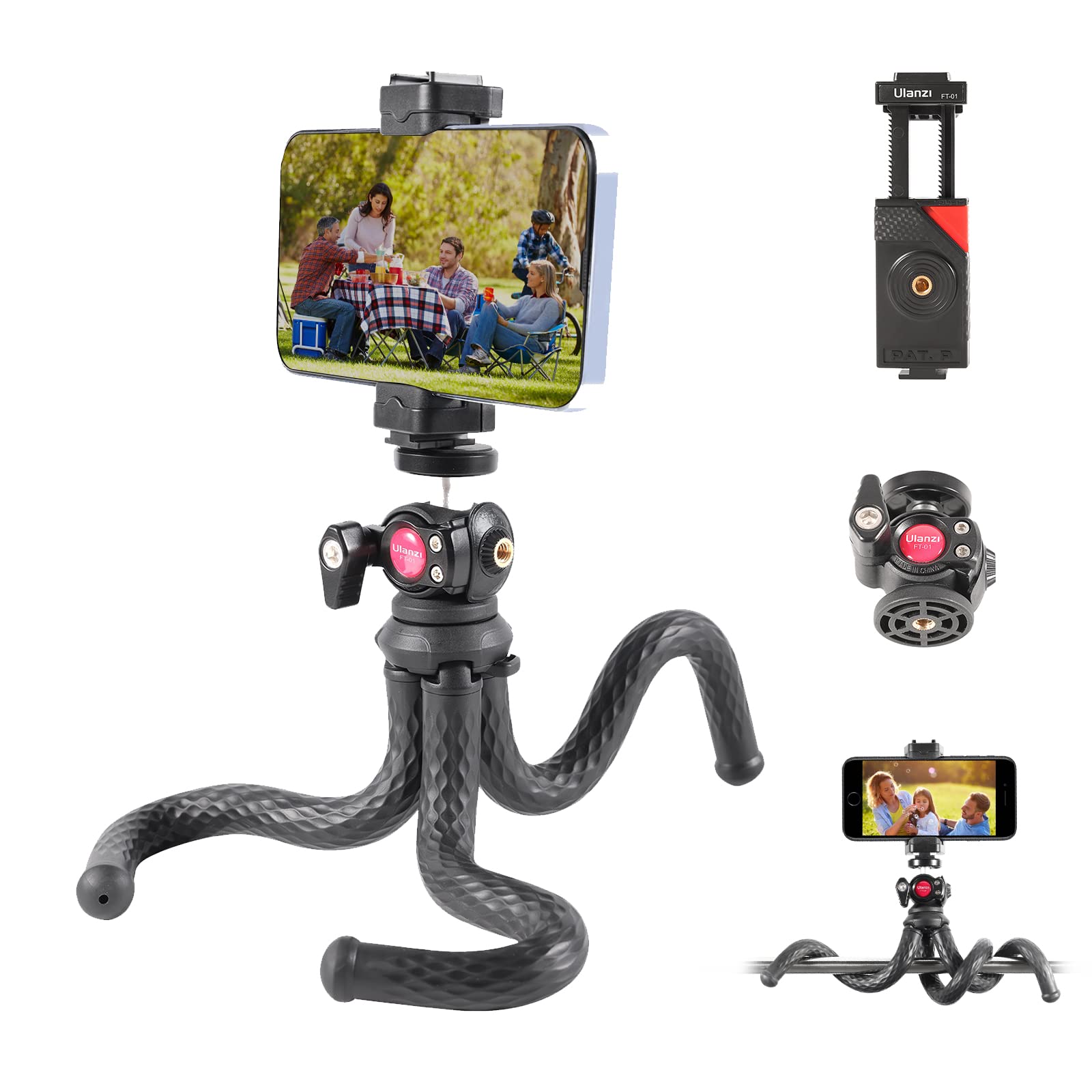 Amazon.com: ULANZI U Rig Pro Smartphone Video Rig + ULANZI FT-01 Camera ...