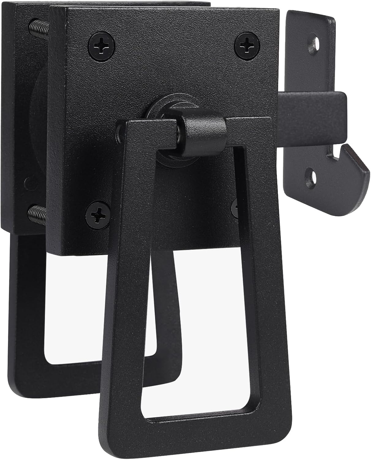 Amazon.com: BARNSMITH Heavy Duty Gate Latch, Double Side Gate Latches ...