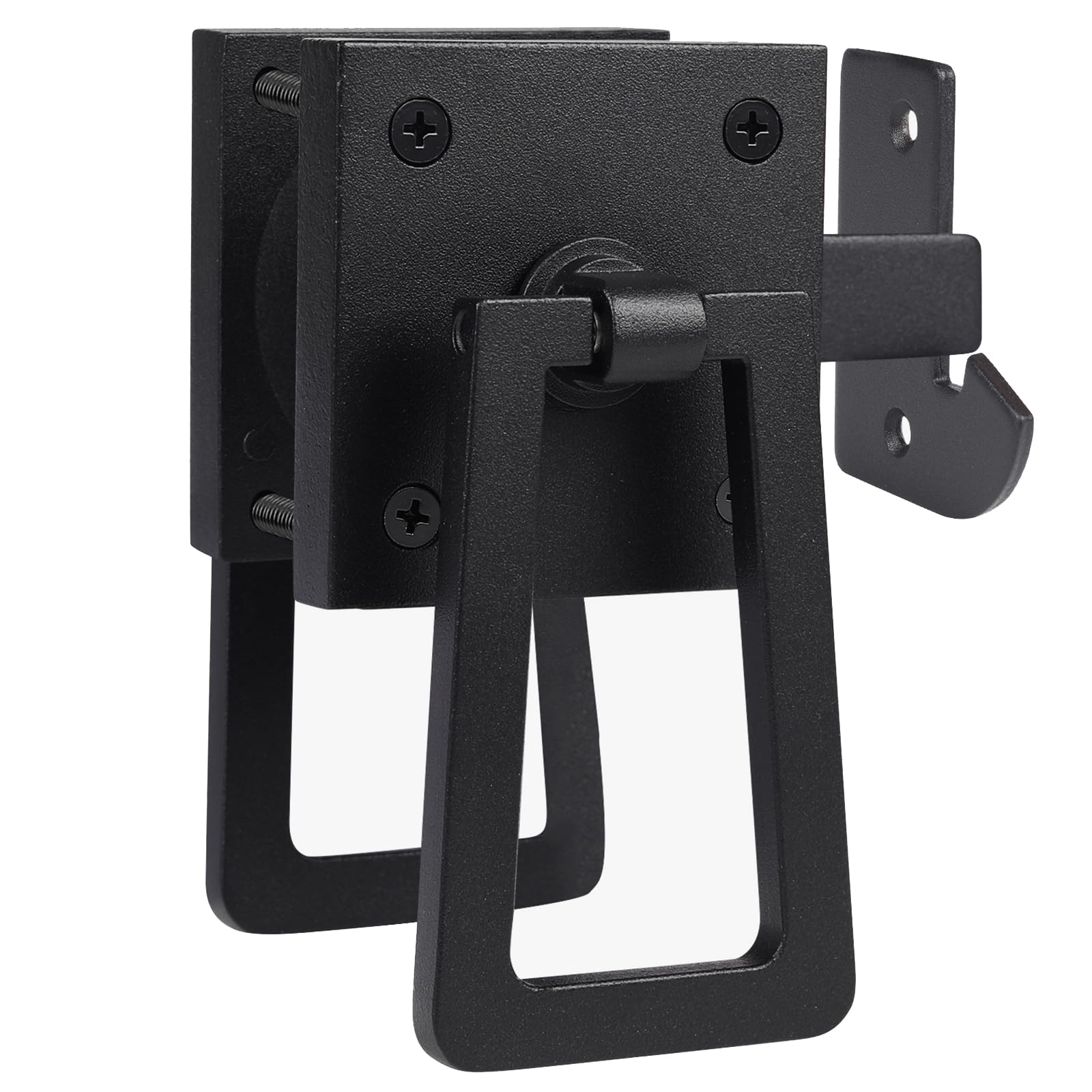 Snapklik.com : Heavy Duty Gate Latch, Double Side Gate Latches, Matte ...