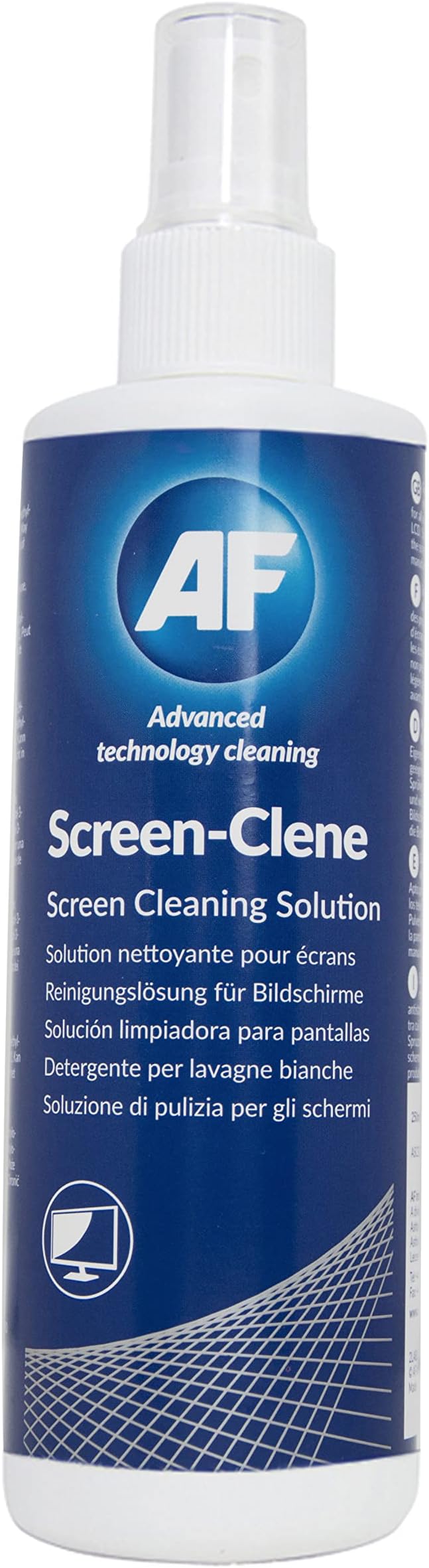 AF Screen Cleaner Spray 250ml - Cleaning Solution For Mobile Phones, TV ...