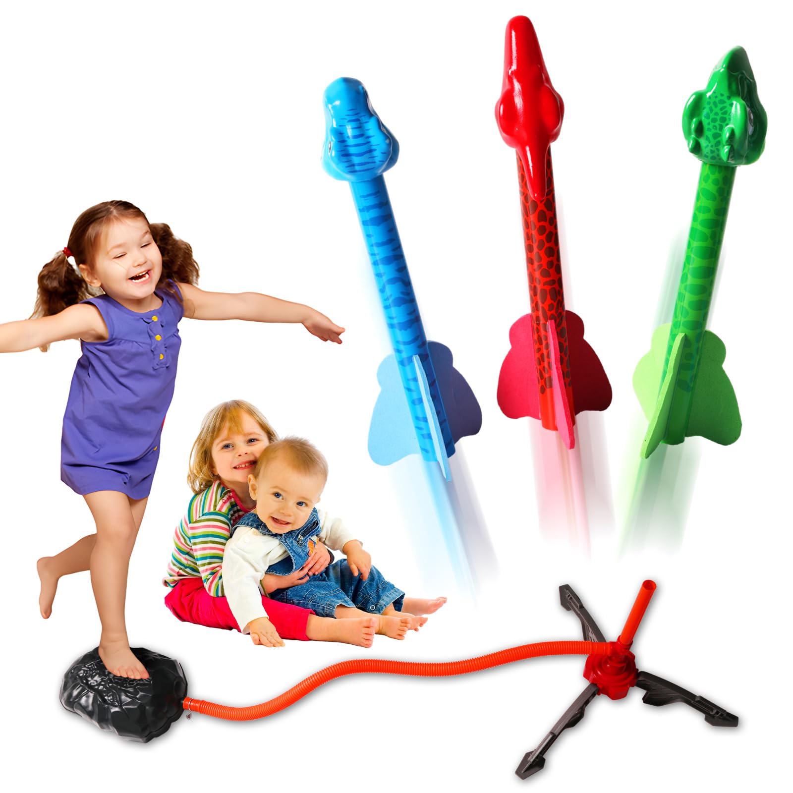 Snapklik.com : Rocket Launcher For Kids - Dinosaur Themed Dinosaur ...