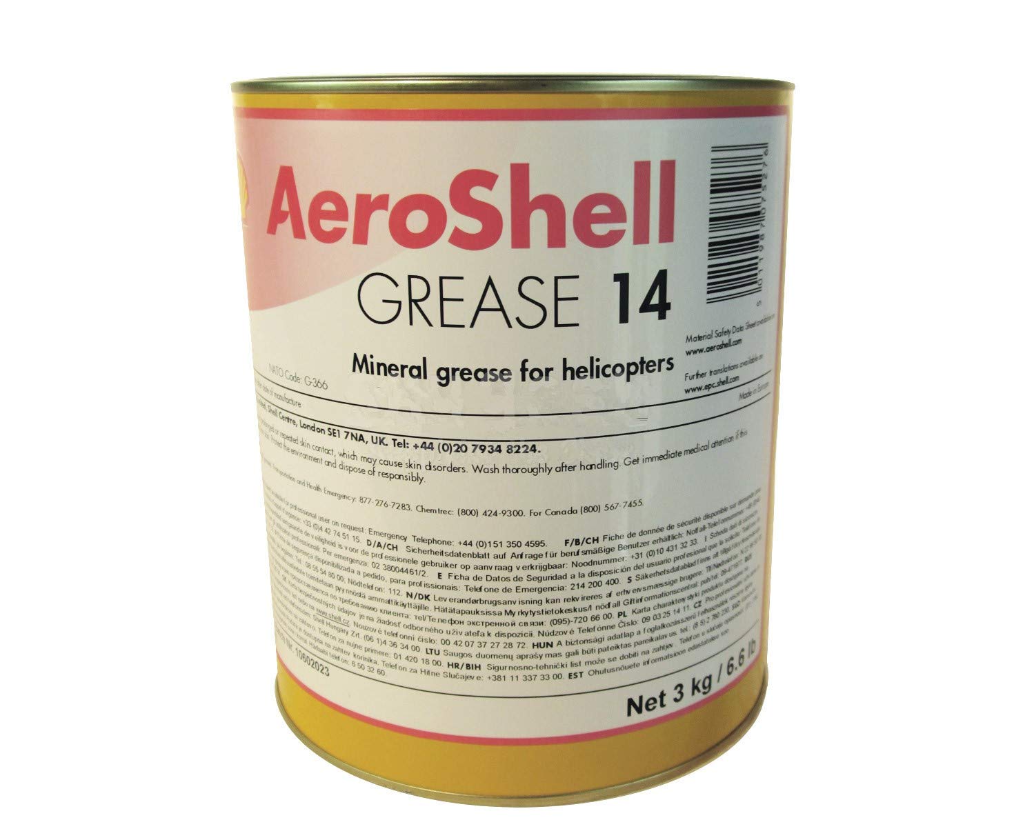 Amazon.com: AeroShell Grease 14 Multi-Purpose Helicopter Mineral Grease ...