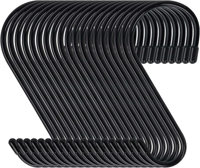 Amazon.com: DINGEE 6 Inch 24 Pack Large S Hooks for Hanging Plants ...