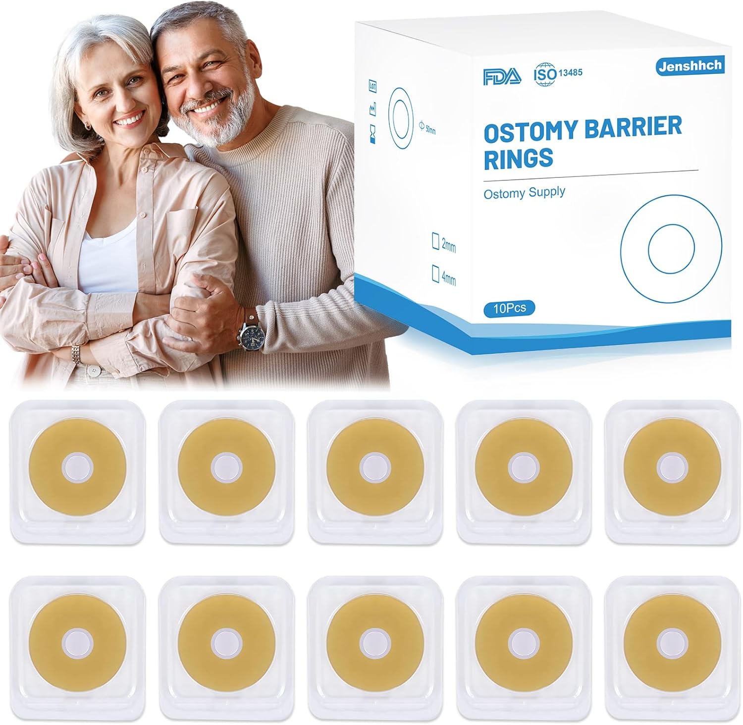 Amazon.com: Jenshhch Ostomy Barrier Ring, Ostomy Supplies for Stoma ...