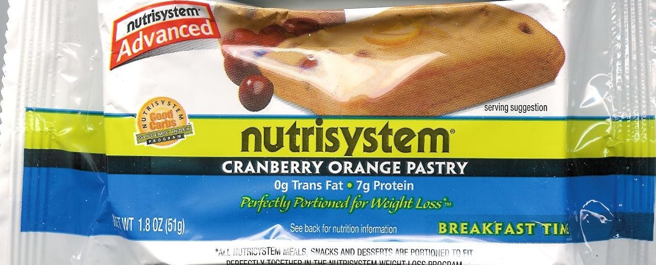 Amazon.com : NutriSystem Advanced Cranberry Orange Pastry : Cakes And ...