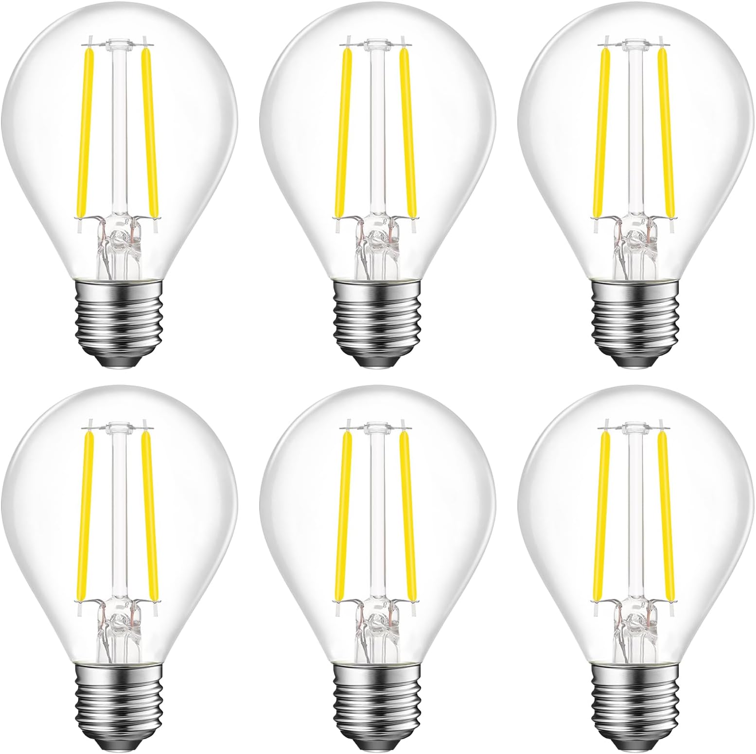 Energetic E26 Dimmable G16 1/2 LED Light Bulb 60 Watt Light Bulb 500 ...