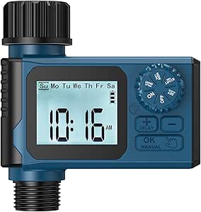 Amazon.com: Sprinkler Timer, Hoses Timer for Watering, Outdoor ...