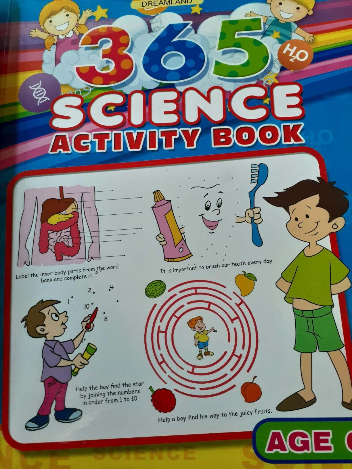 365 Science Activity Book for Kids Age 6-8 years With Interactive ...