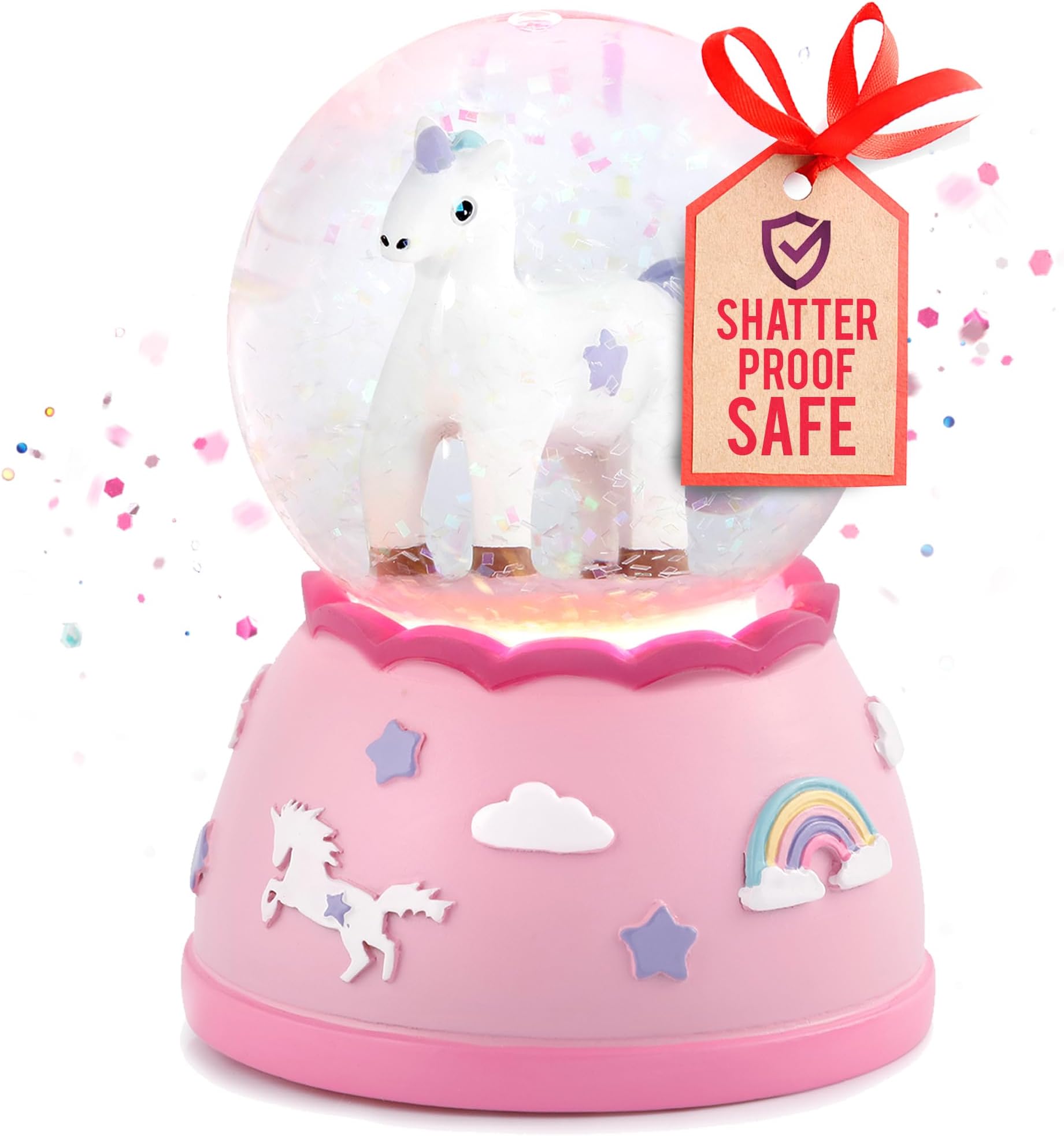 Amazon.com: Mermaid Snow Globes,Snowglobes with Musical,LED Lights ...