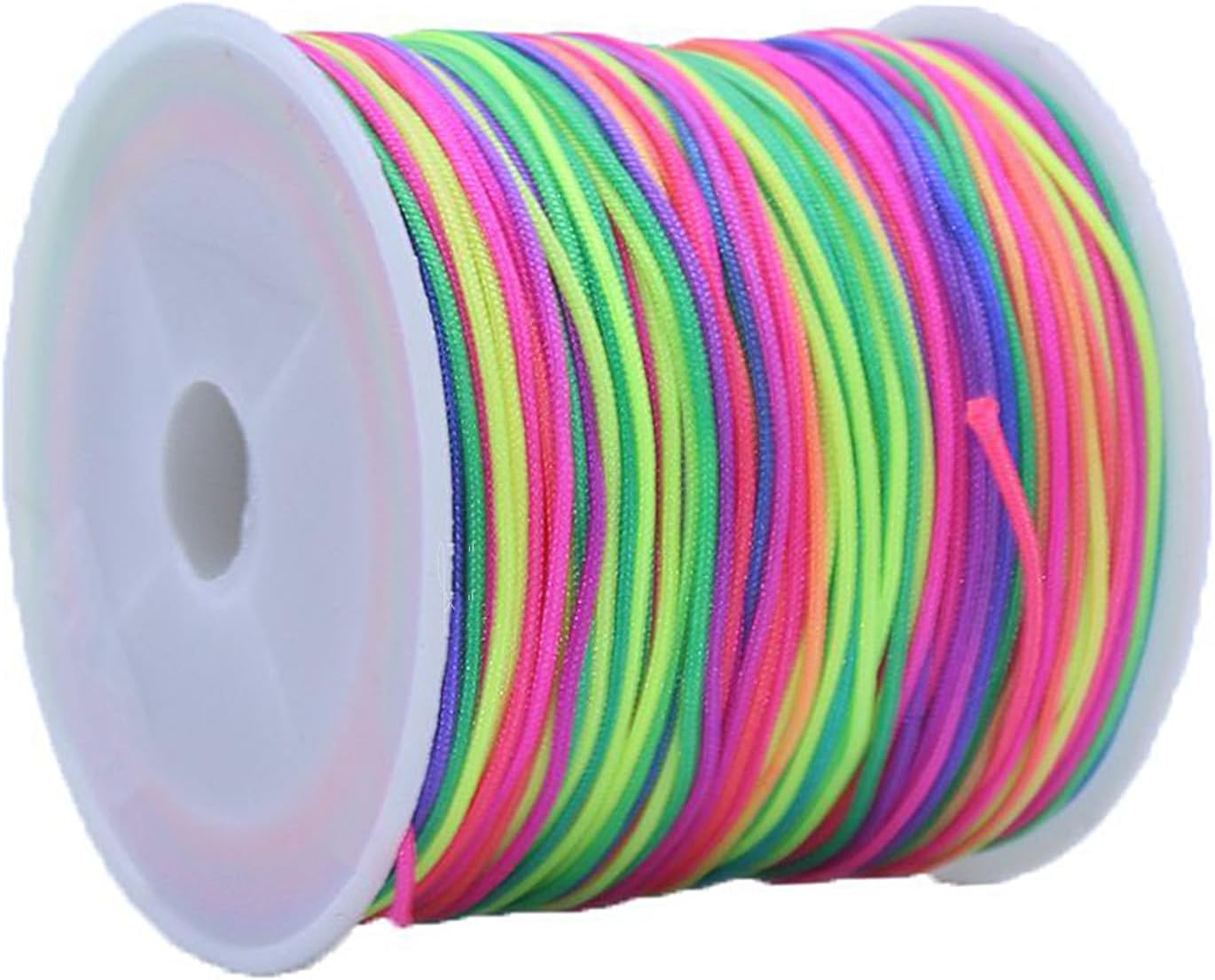 Amazon.com: 109 Yards 1.0 mm Nylon Cord Beading Satin String for ...