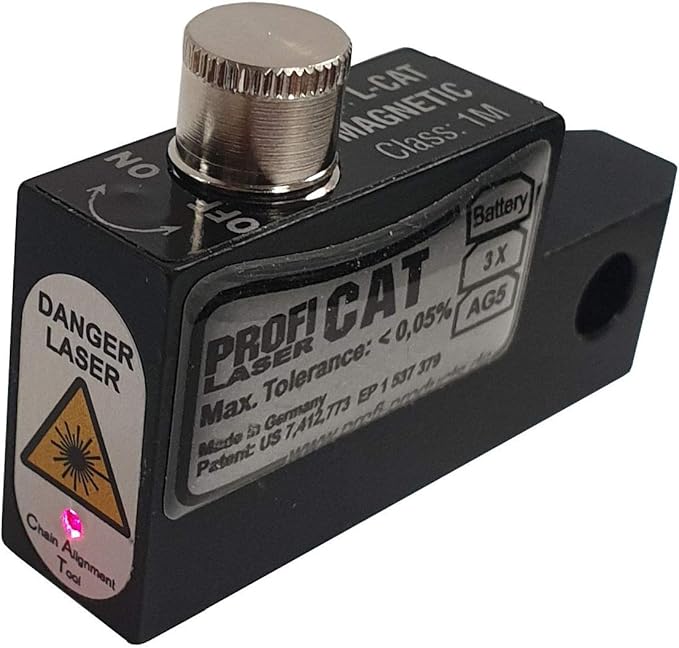 Profi Magnetic Line Laser Chain and Belt Alignment Tool : Amazon.co.uk ...