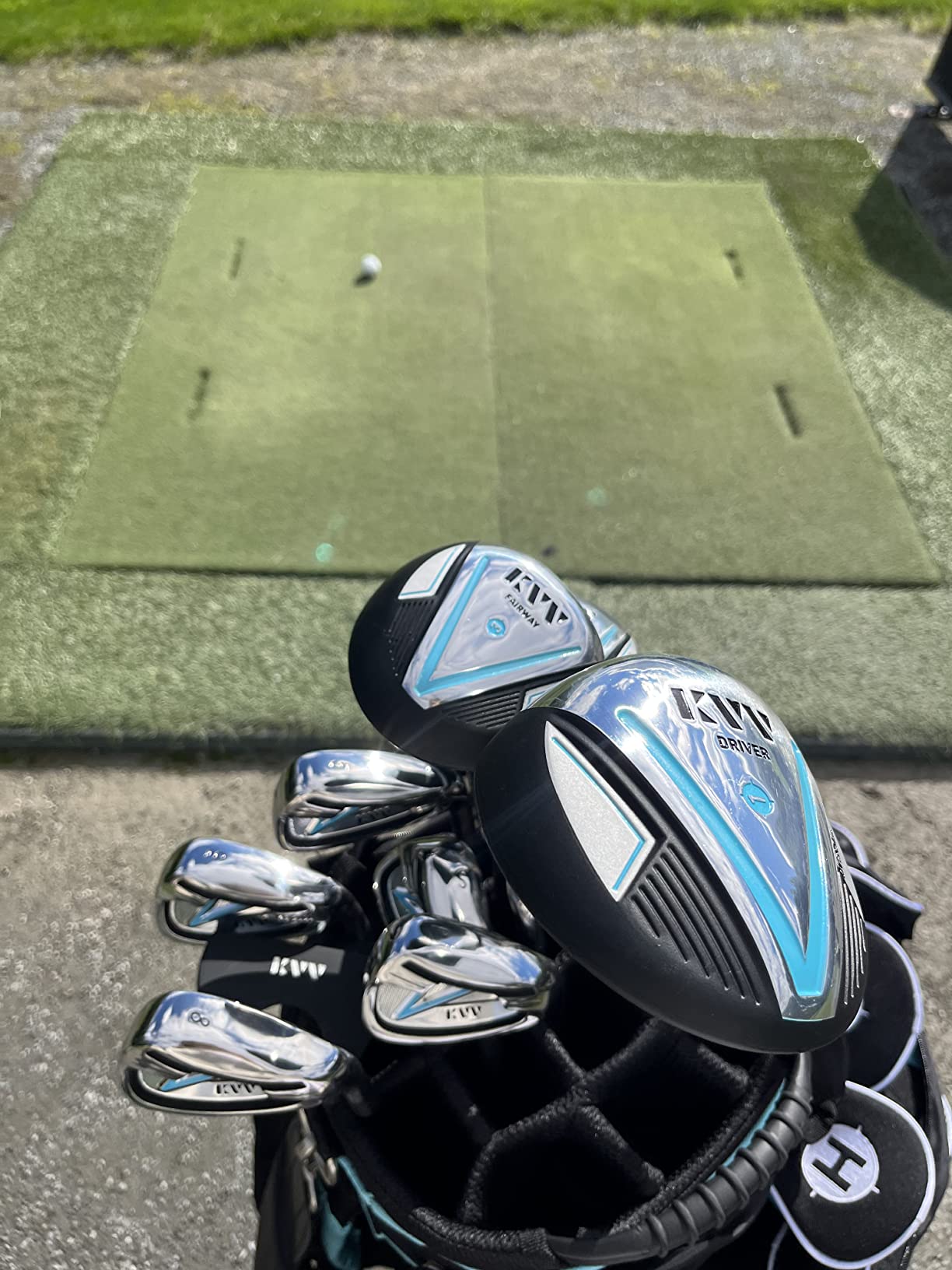 $13/mo - Finance KVV Women’s Complete Golf Clubs Package Set Includes ...