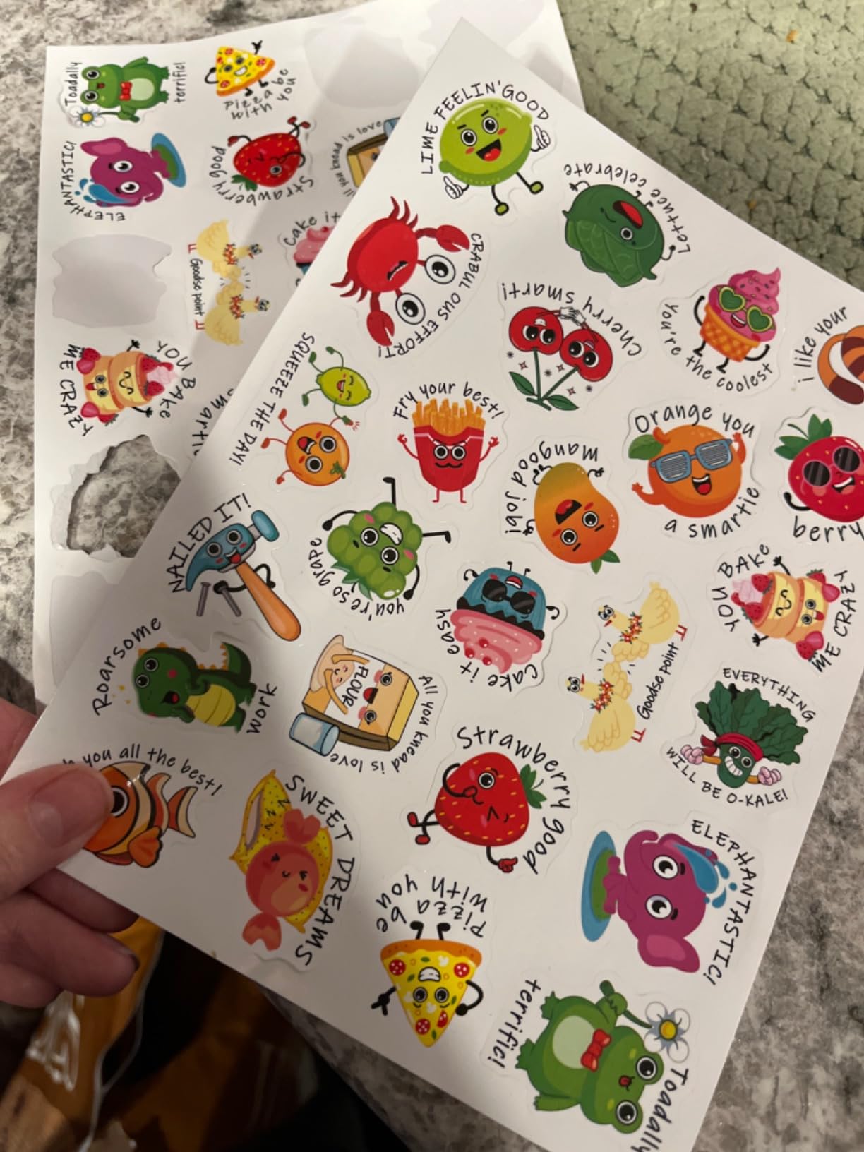Amazon.com: STKJoviale 1000 PCS Punny Reward Stickers for Kids, Teacher ...
