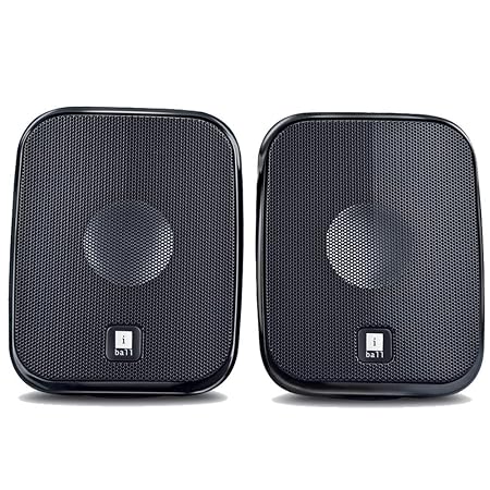 iBall Decor 9-2.0 USB Powered Computer Multimedia Speakers with in-line ...