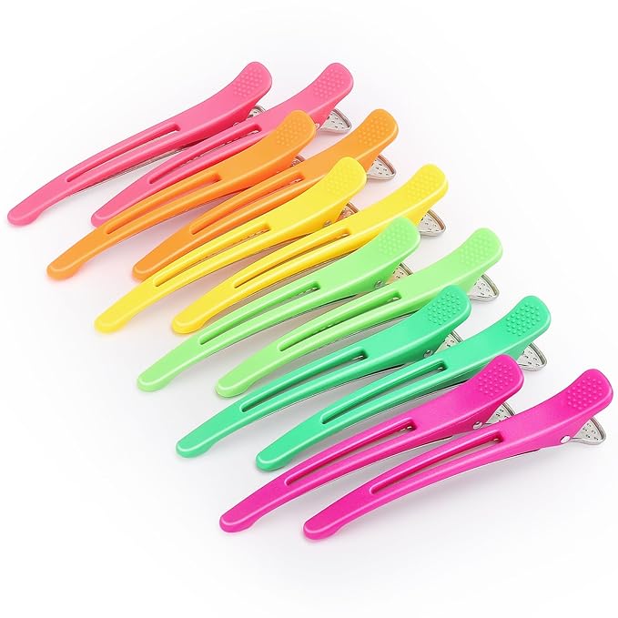 Amazon.com : Hair Duck Clips for Styling Sectioning,12Pcs Professional ...