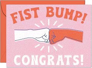 Amazon.com: Sweetzer & Orange Congratulations Card – 5”x7” Premium Greeting Card with Envelope ...