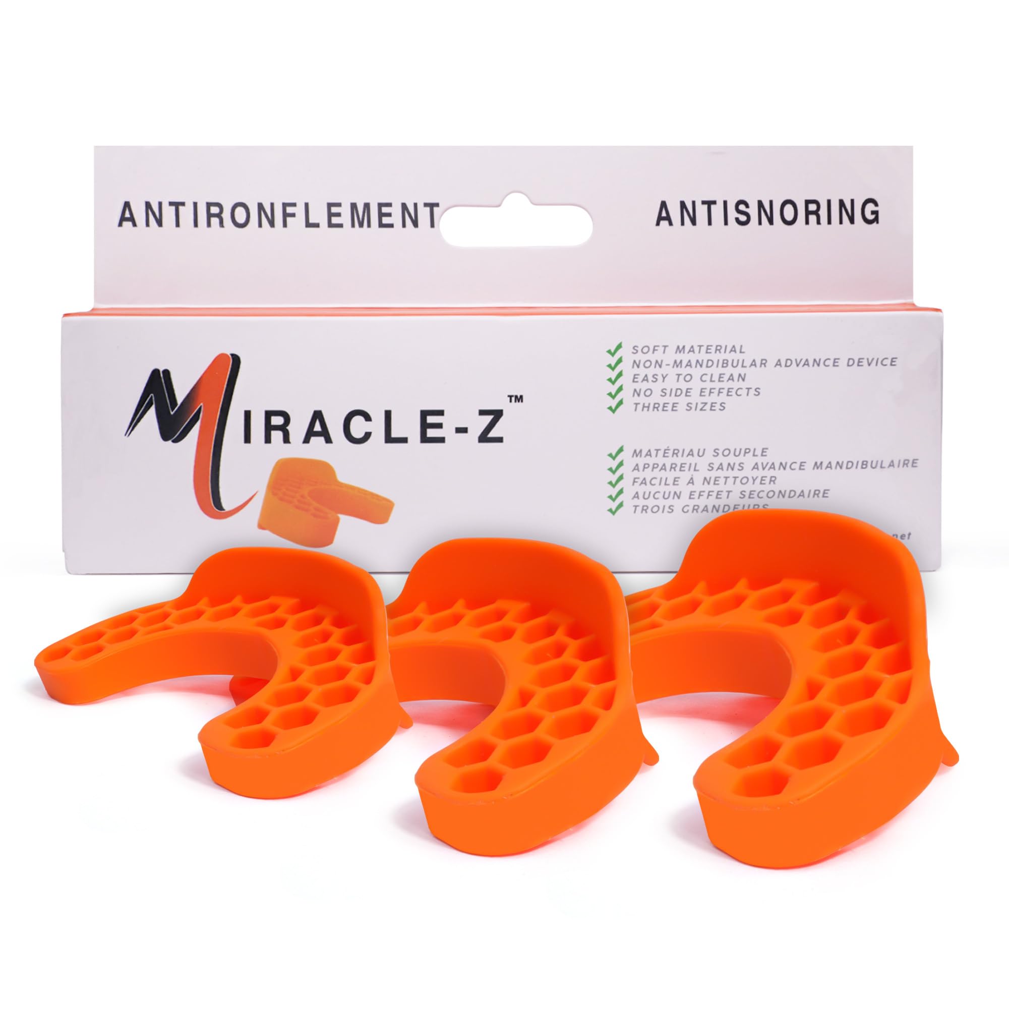 Advanced Stop Snoring Mouthpiece Kit: 3 Sizes Patent-Pending Guard ...