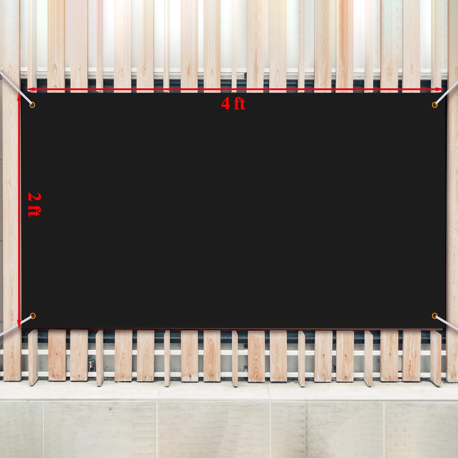 Snapklik.com : Zonon Large Blank Banners And Signs Polyester Oxford ...
